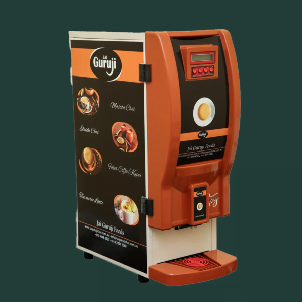 Tea and Coffee Vending Machine 2 Lane - Jai Guruji Chai